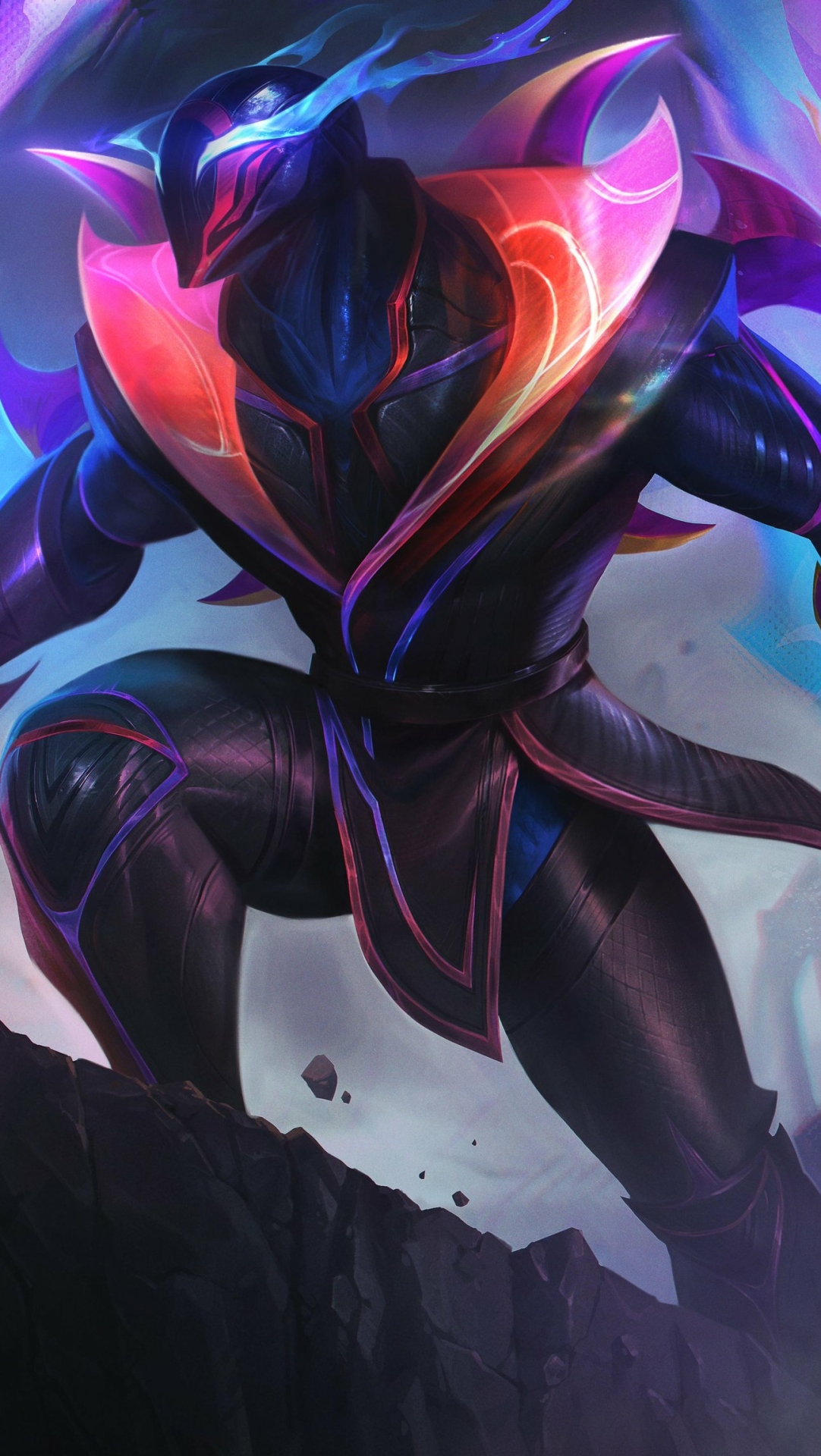 1082x1920 Zed Art League Of Legends 4K Digital 1082x1920 Resolution ...
