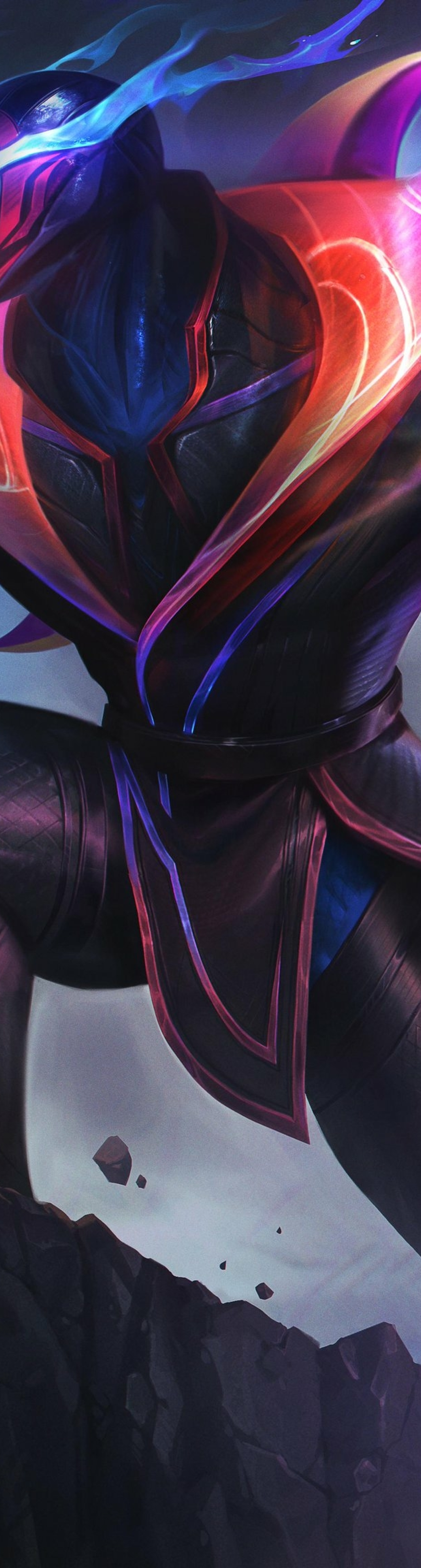1450x5400 Resolution Zed Art League Of Legends 4K Digital 1450x5400 ...
