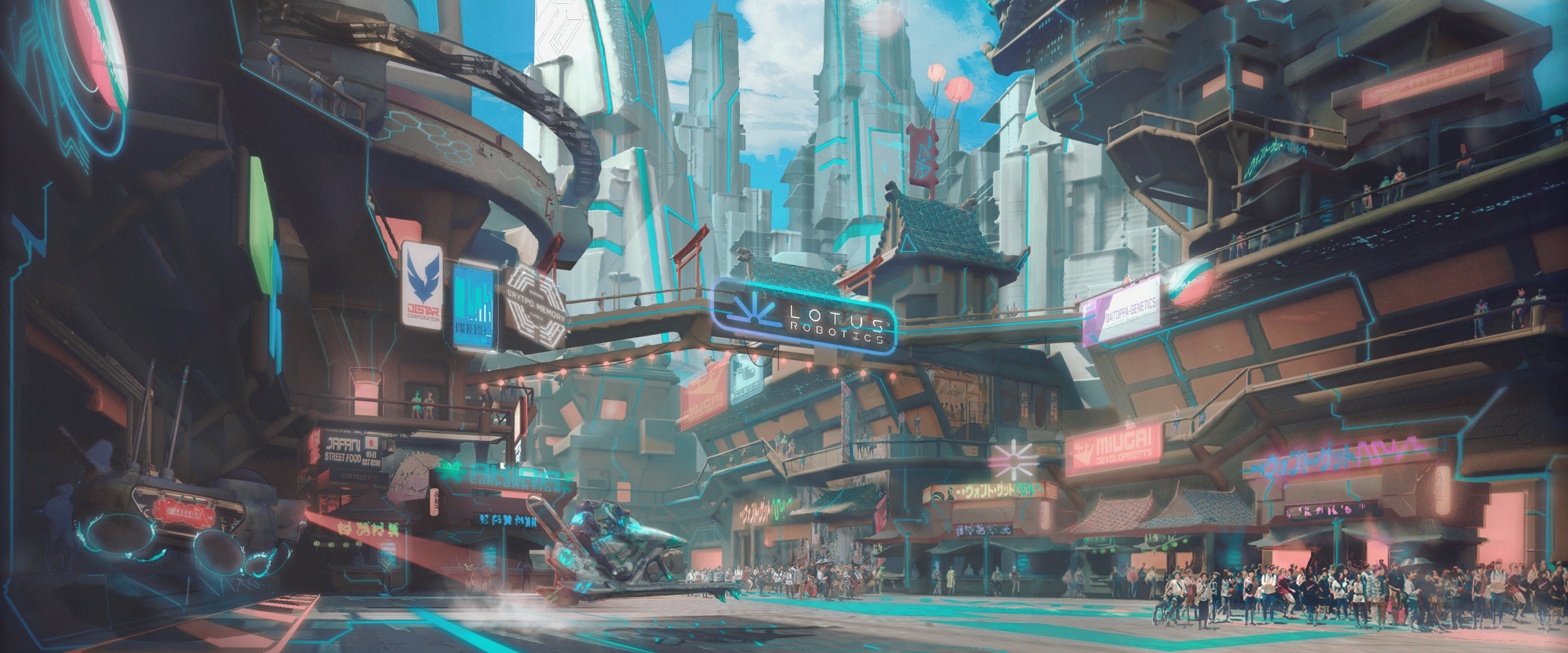 3840x1600 Resolution Zenith City 3840x1600 Resolution Wallpaper ...