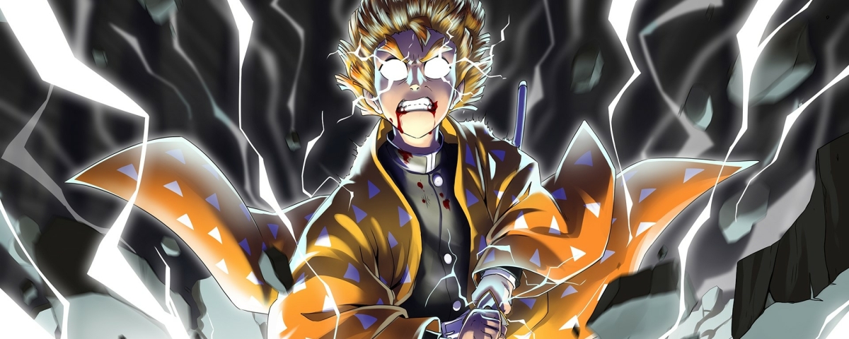 1200x480 Resolution Zenitsu Agatsuma Cool Demon Slayer 1200x480 ...