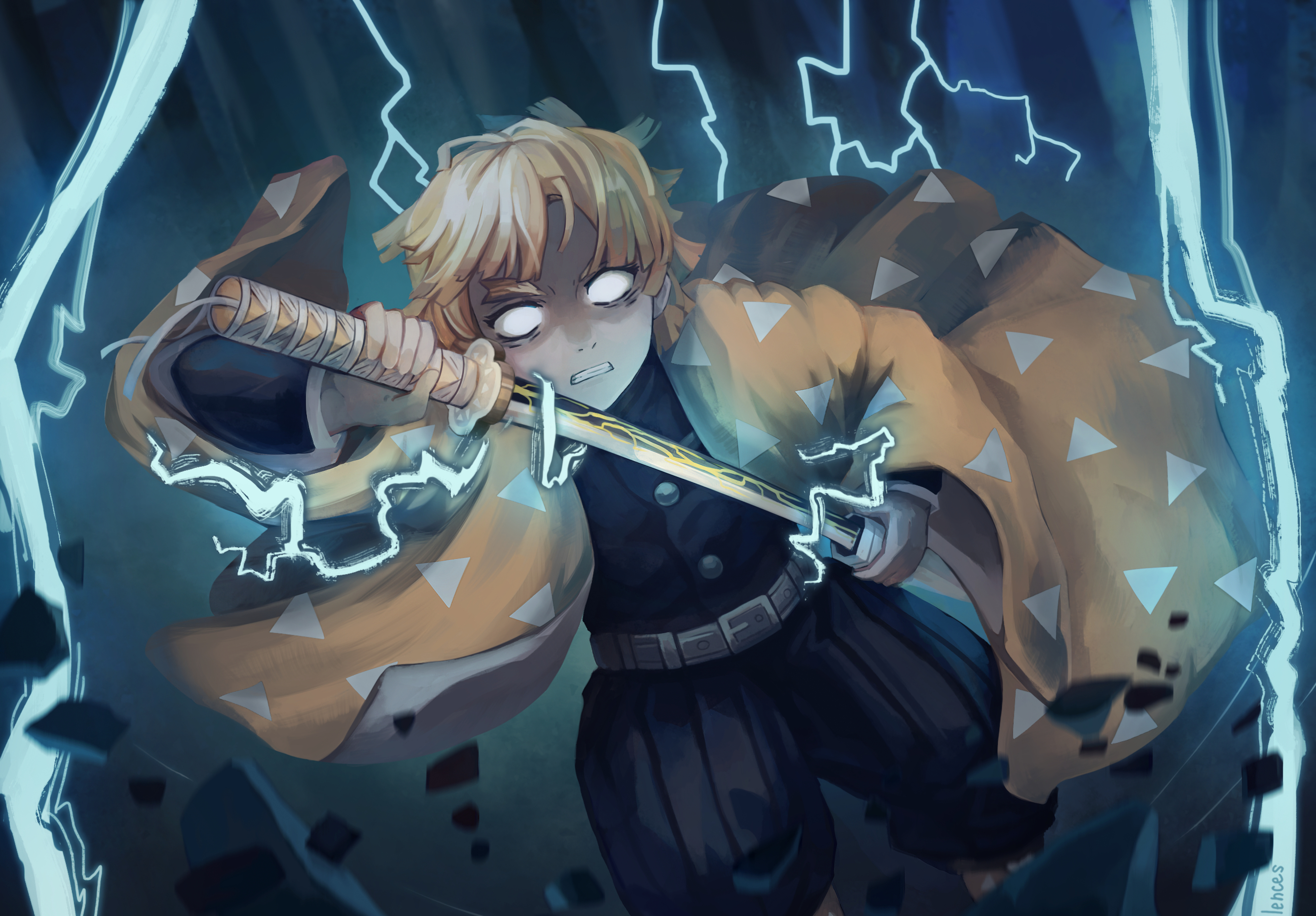 4223x2938 Resolution Zenitsu Agatsuma Fight Mode 4223x2938 Resolution ...