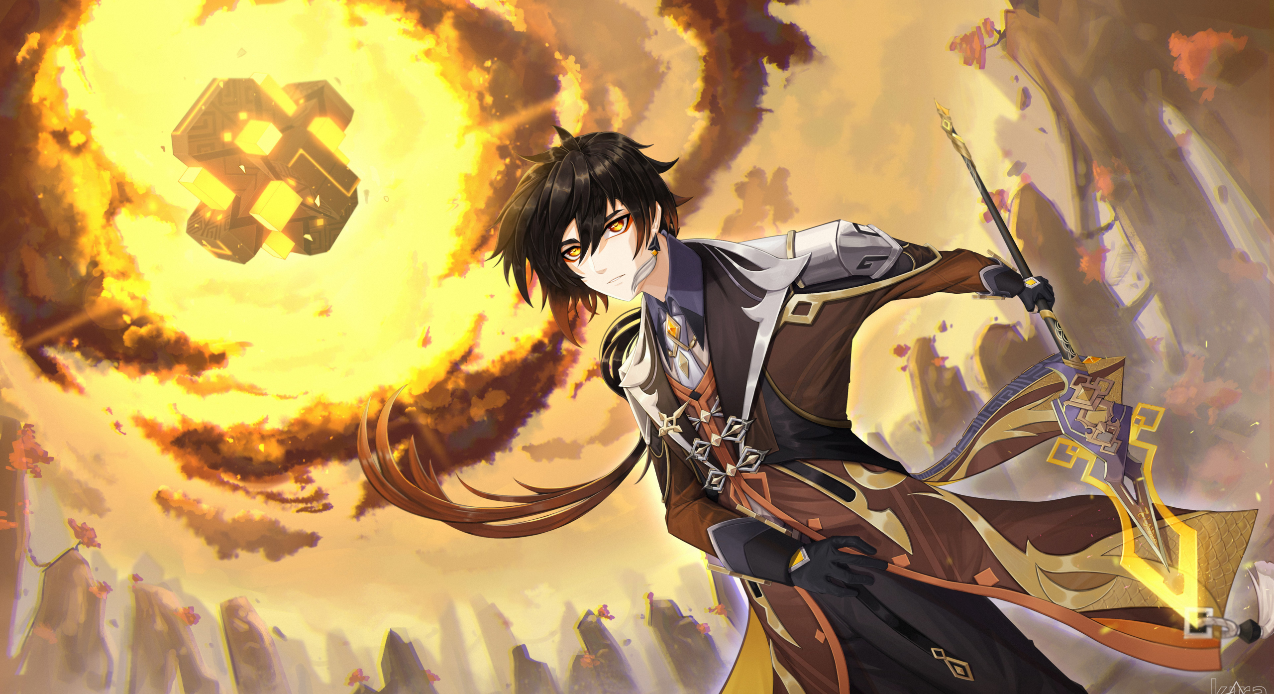 2560x1394 Resolution Zhongli 2021 Genshin Impact 2560x1394 Resolution ...