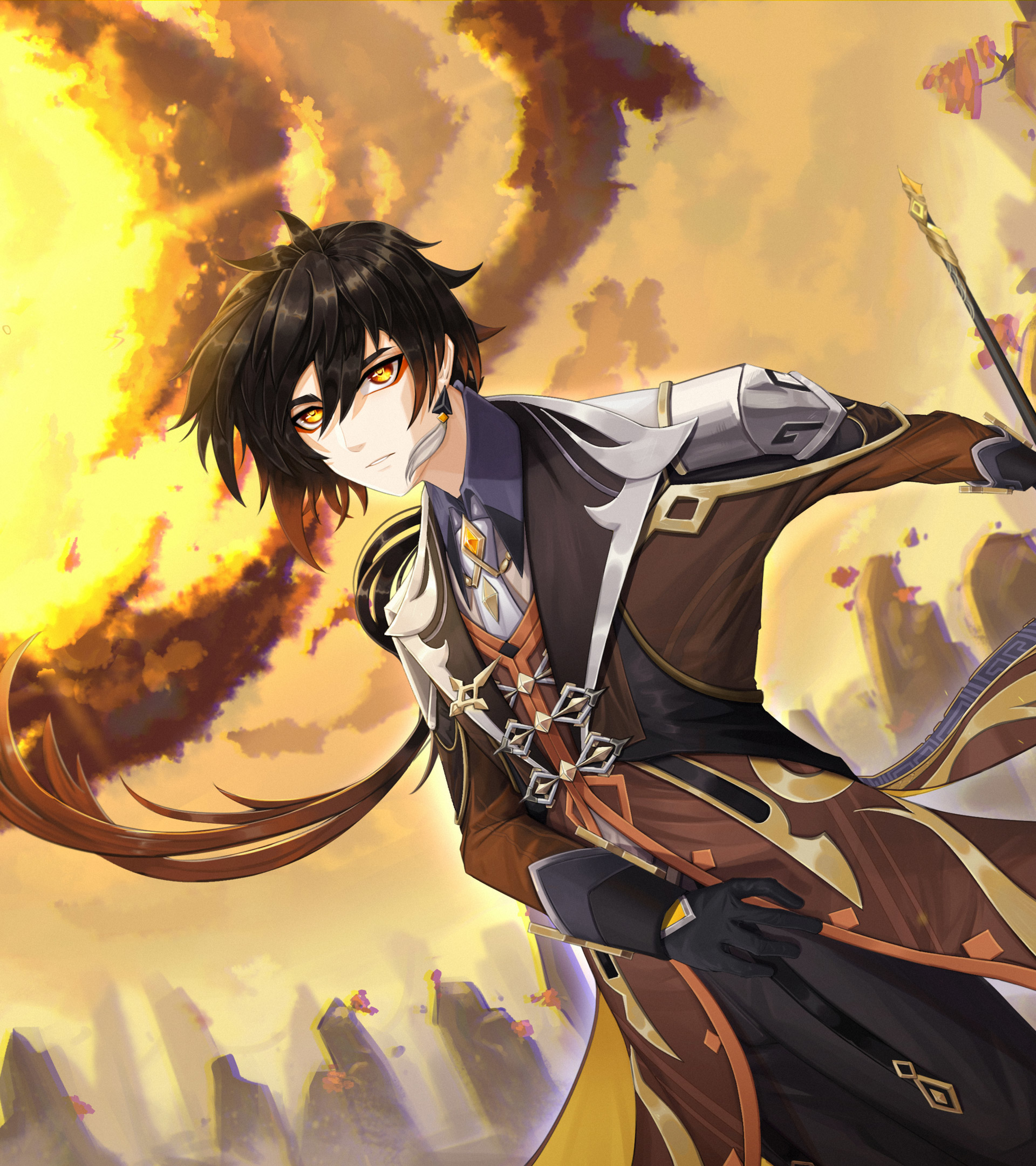 3840x4320 Resolution Zhongli 2021 Genshin Impact 3840x4320 Resolution ...