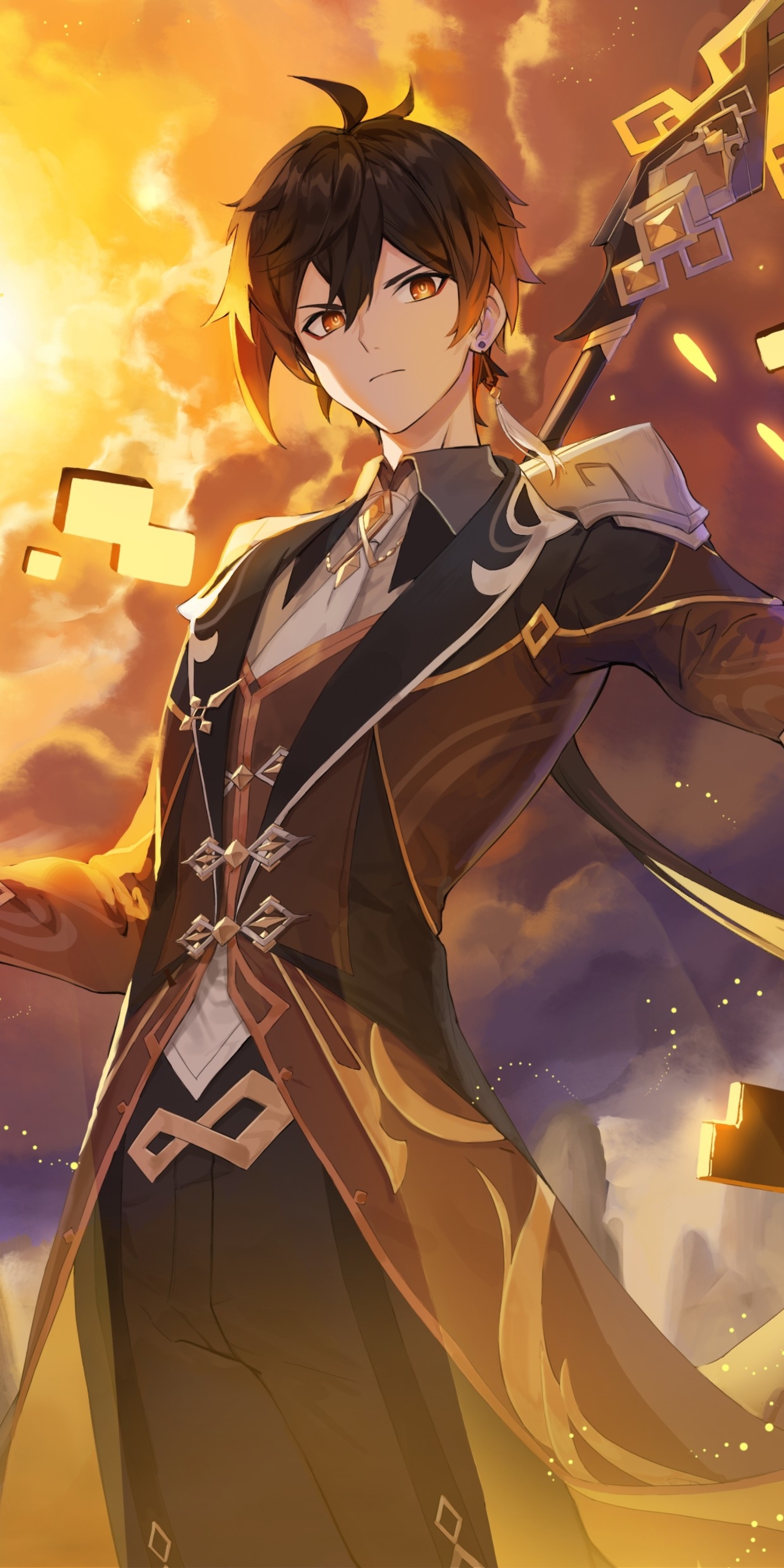 1920x3840 Resolution Zhongli Genshin Impact New Art 1920x3840 ...