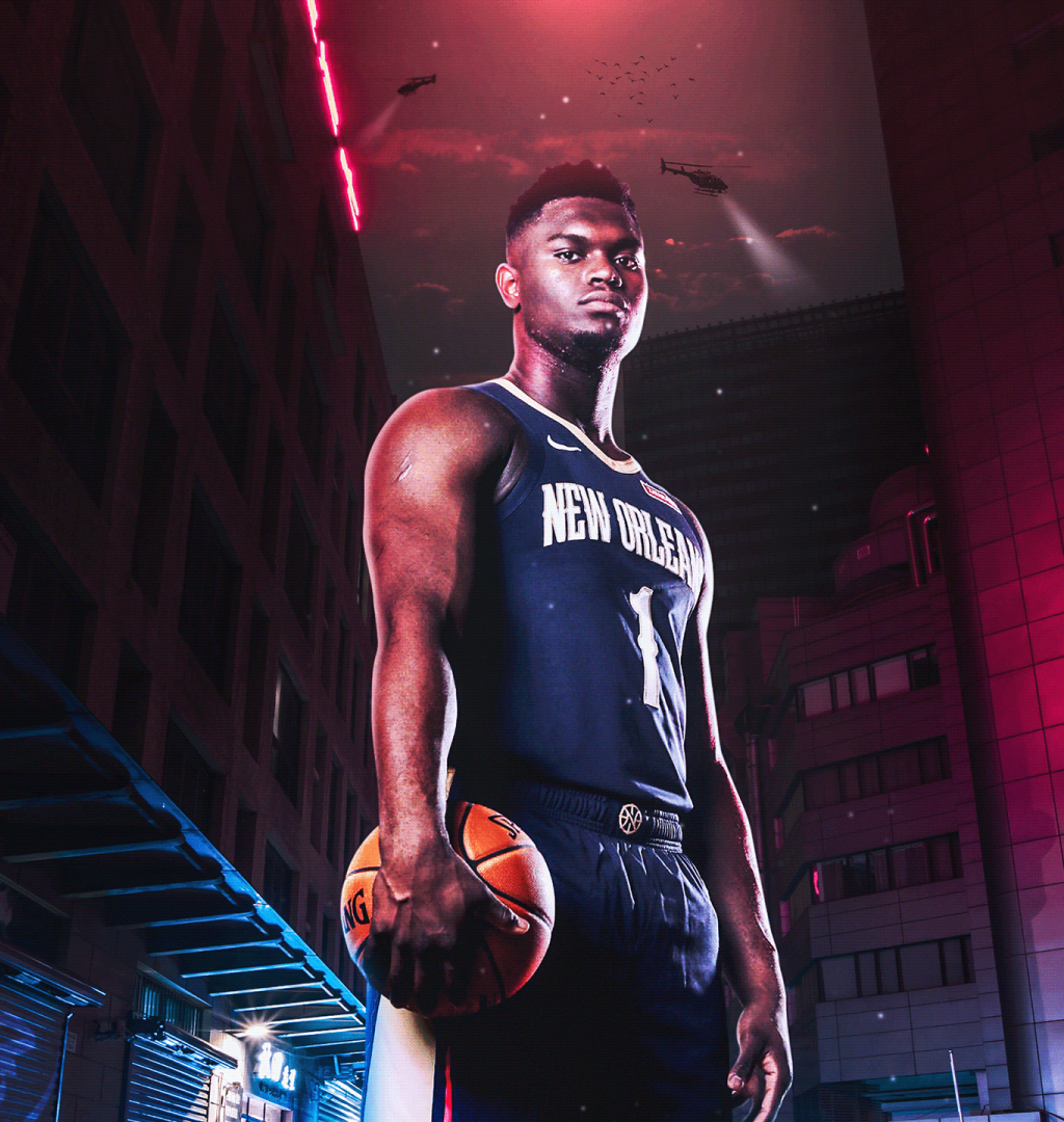1024x1080 Resolution Zion Williamson HD New Orleans NBA 2022 1024x1080 ...