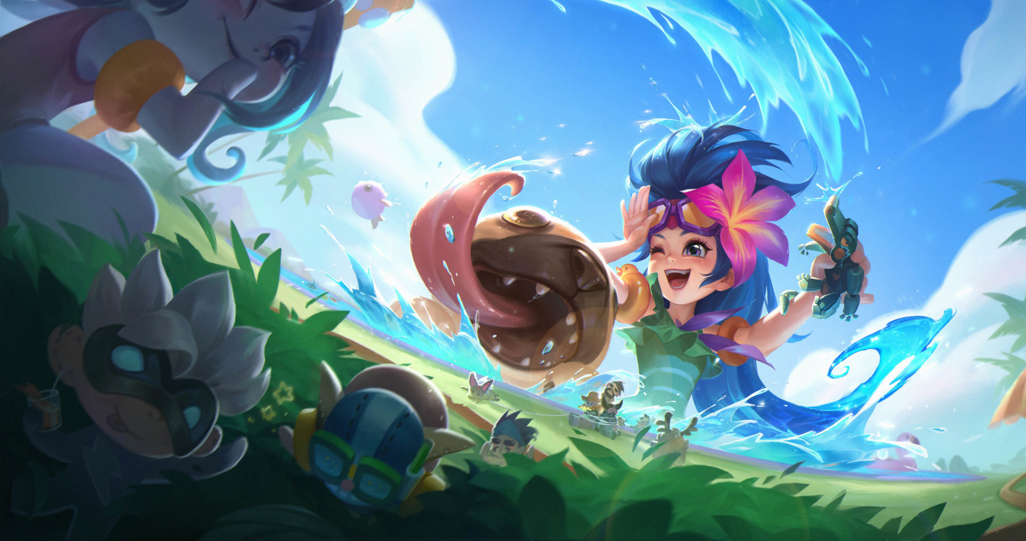 4096x2160 Zoe in League of Legends 4096x2160 Resolution Wallpaper, HD ...