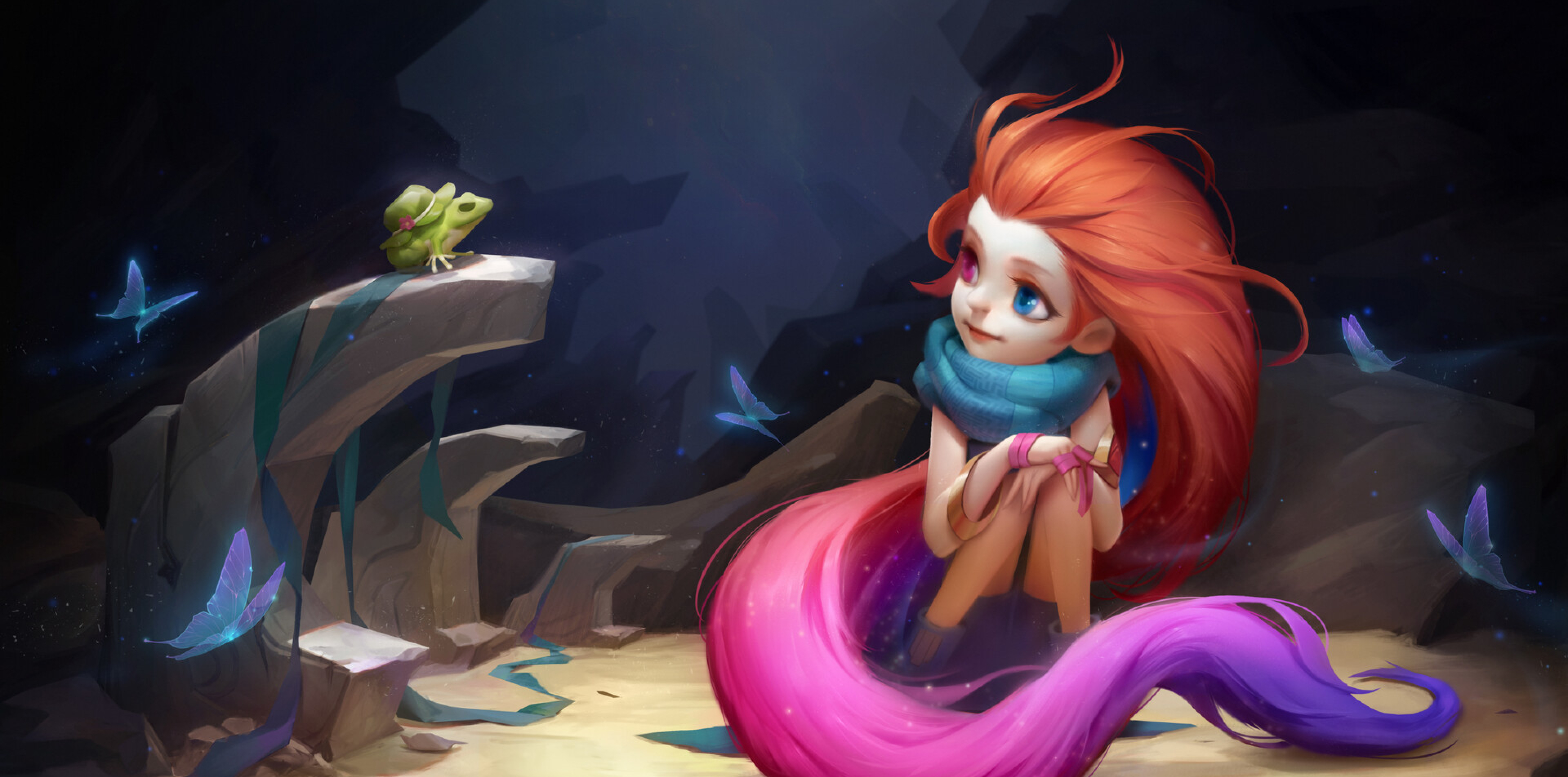 4840x2400 Zoe League Of Legends 4840x2400 Resolution Wallpaper, HD ...