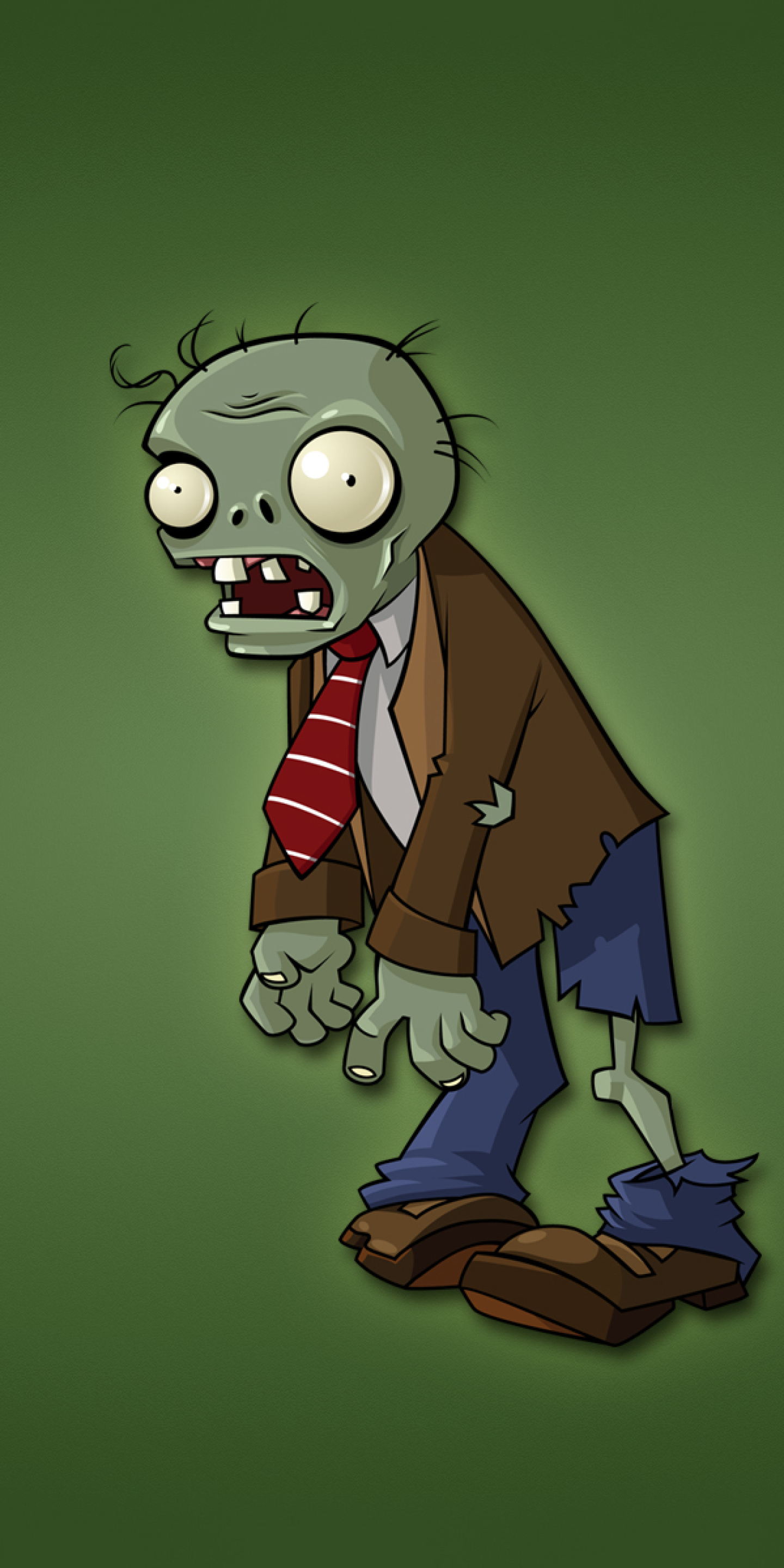 1440x2880 Resolution zombies, plants vs zombies, green background ...