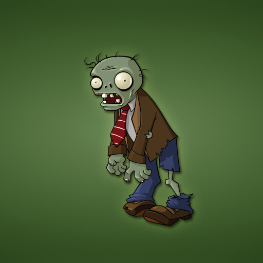 512x512 Resolution zombies, plants vs zombies, green background 512x512 ...