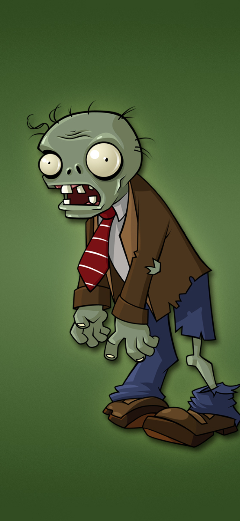 828x1792 Resolution zombies, plants vs zombies, green background ...