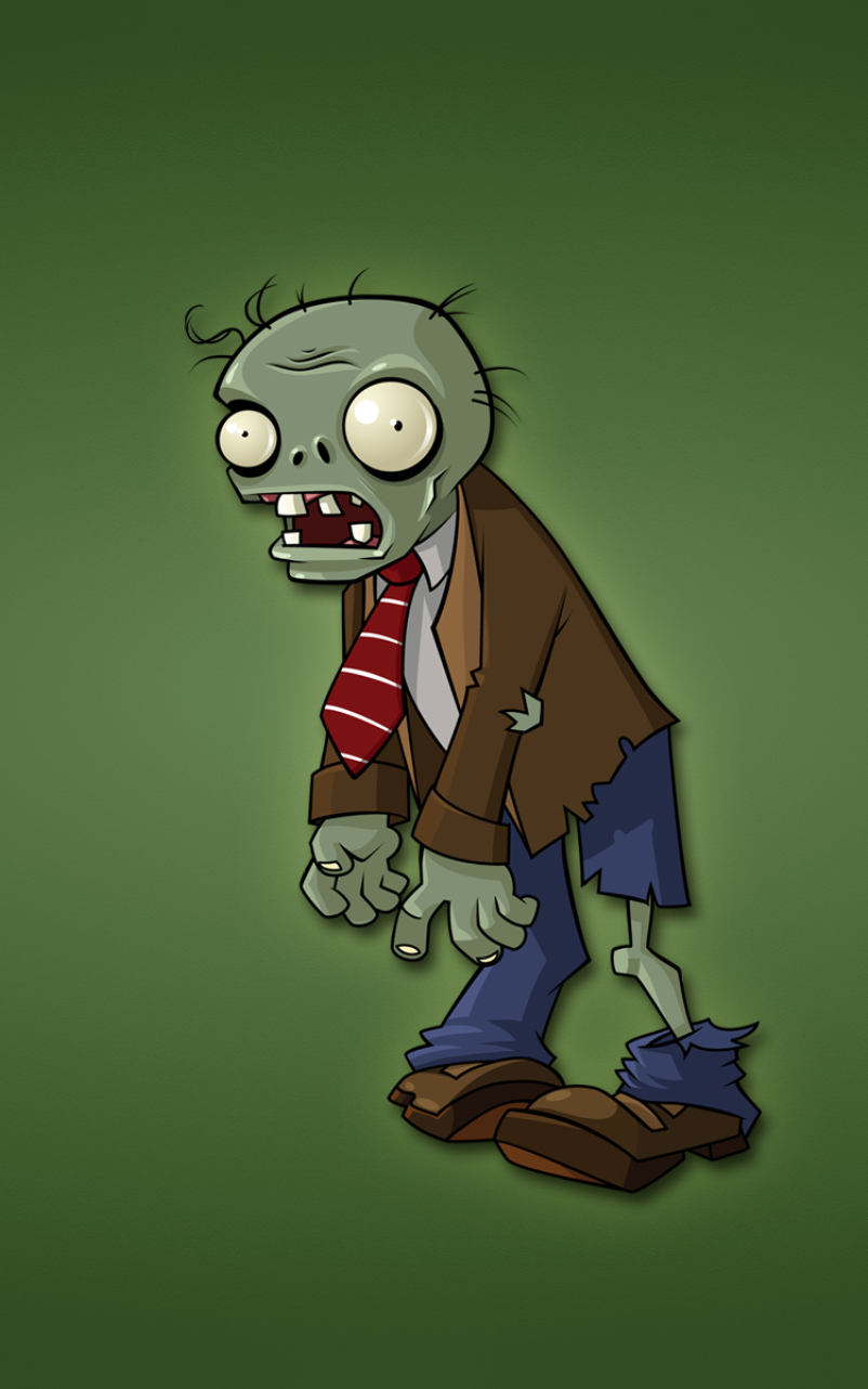 802x1282 Resolution zombies, plants vs zombies, green background ...