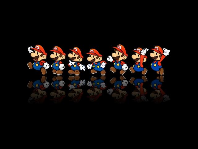Mario Reflection Mustache