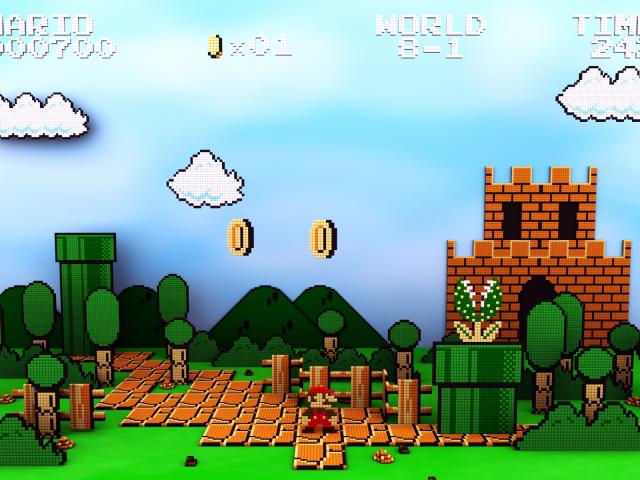 mario, sky, clouds Wallpaper, HD Games 4K Wallpapers, Images, Photos ...