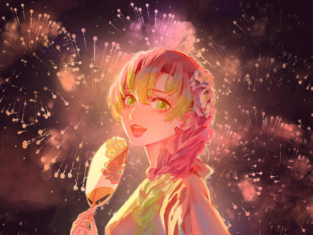 Mitsuri Kanroji HD Wallpapers and 4K Backgrounds - Wallpapers Den