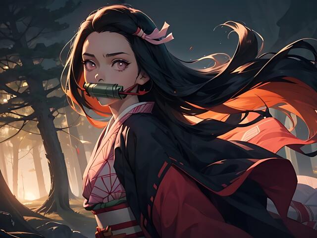 3840x2160 Nezuko Kamado Angry Art 4k Wallpaper Hd Artist